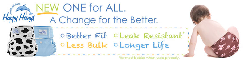 Happy Heinys | Reusable Cloth Diapers | One Size Diapers