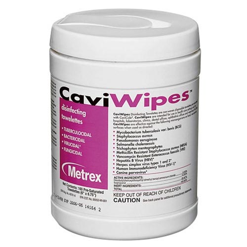 CaviWipes Cleaner and Disinfectant Towelettes
