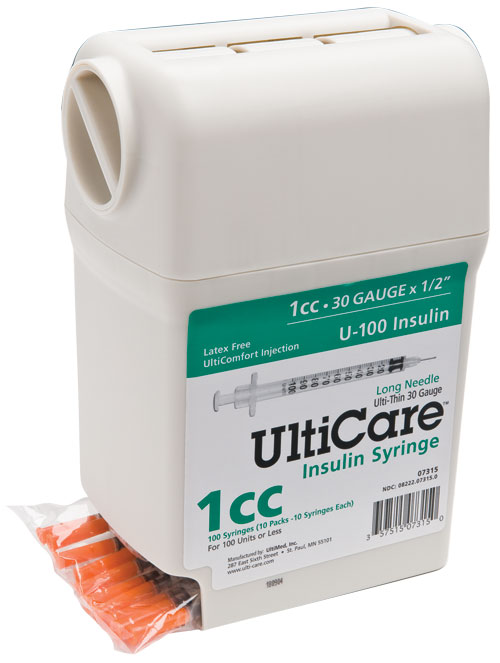 UltiGuard Insulin Syringes